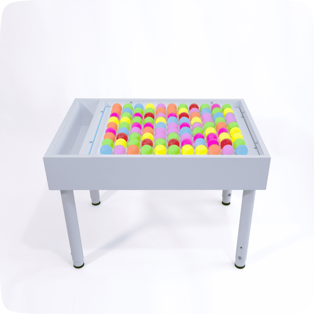 1″ Double-sided Peg board for Wonder.one tables + 80 Acrylic Pegs + 100 ...
