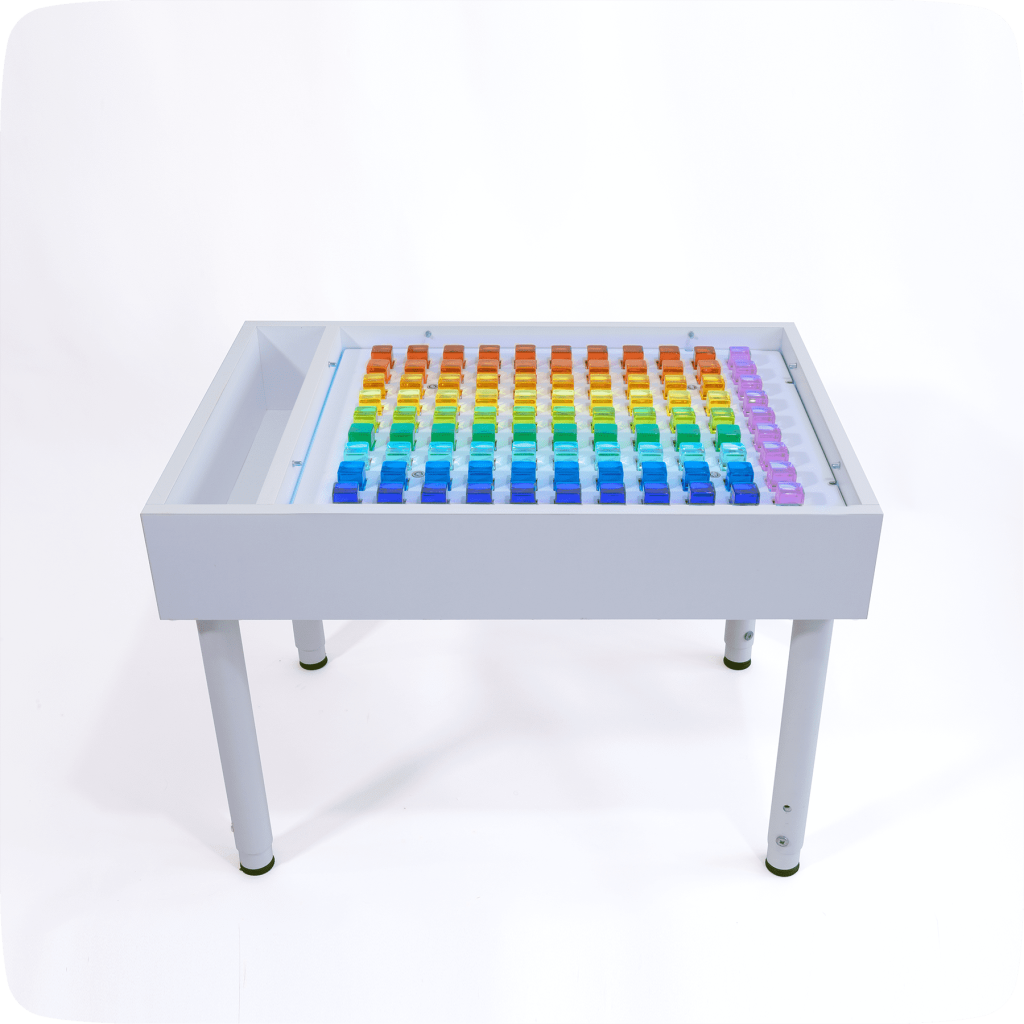 1″ Double-sided Peg board for Wonder.one tables + 80 Acrylic Pegs + 100 ...