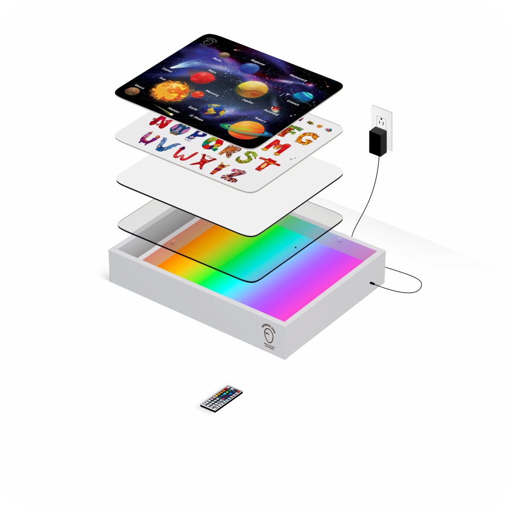 ULTRA Light and Sensory Box. White – WONDER.ONE